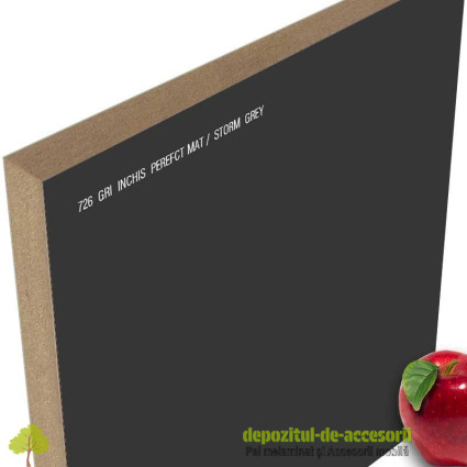 Panou MDF Ephesus White 6007 AGT Panel high gloss 2800 x 1220 x 18mm