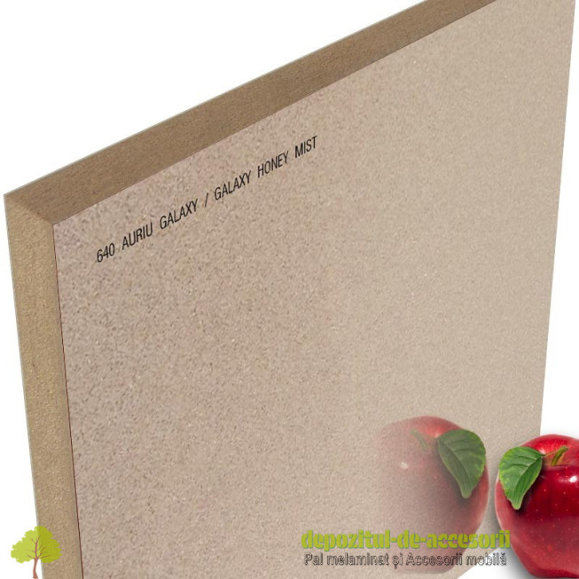 Panou MDF Miere galaxy 640 super lucios AGT Panel 2800 x 1220 x 18mm